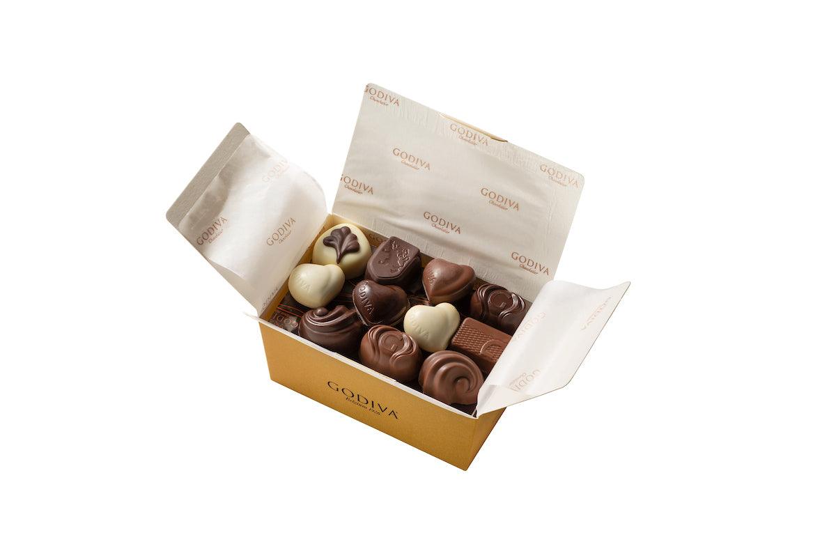 Gold Ballotin Chocolate Assortment 500g | GODIVA Chocolates UK