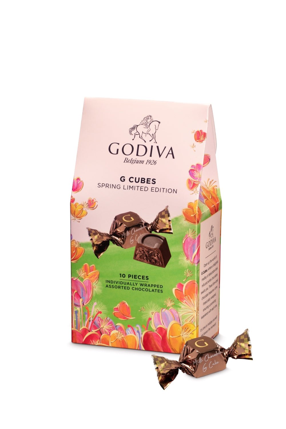 Limited Edition G-Cubes Pouch, 10pc | GODIVA Chocolates UK